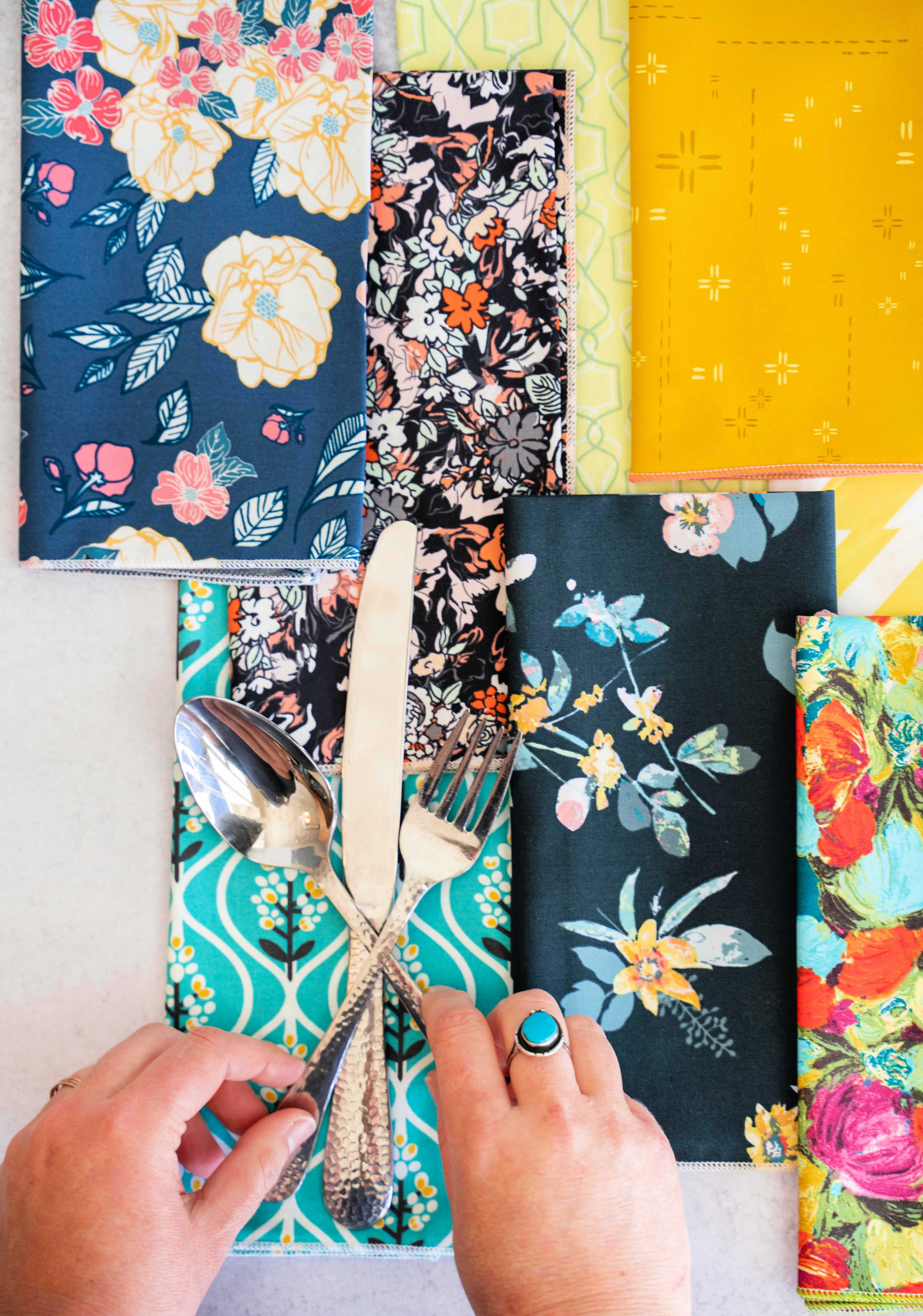 Mystery Cloth Napkins - Cloth Everyday Napkins | Dot & Army – Dot and Army